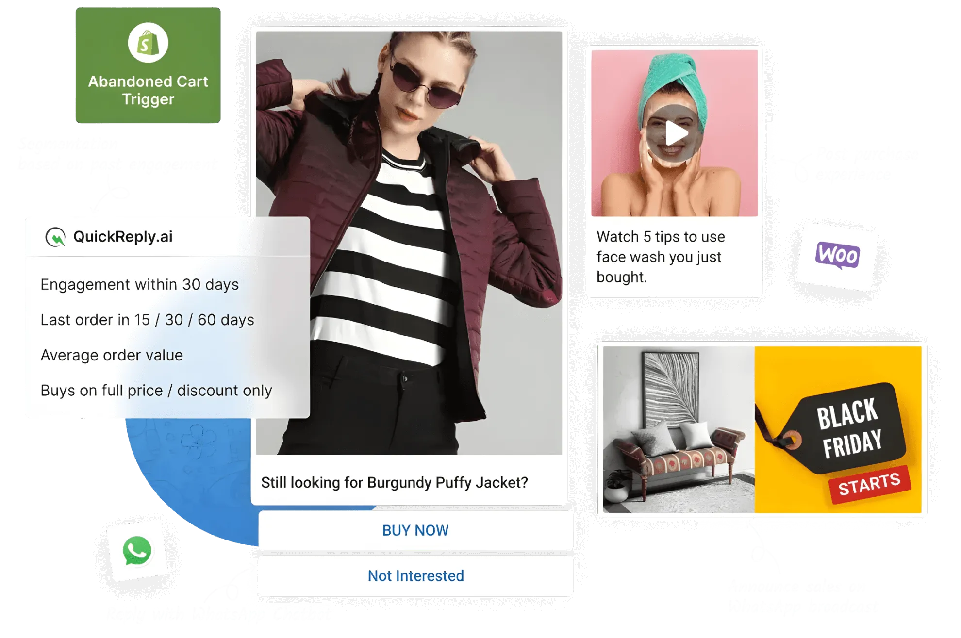 Whatsapp Marketing Solution for Ecommerce Shopify Stores | QuickReply.ai